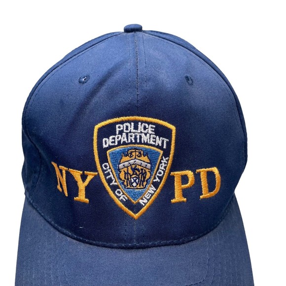 Nypd | Accessories | Nypd City Of New York Police Embroidered Black ...